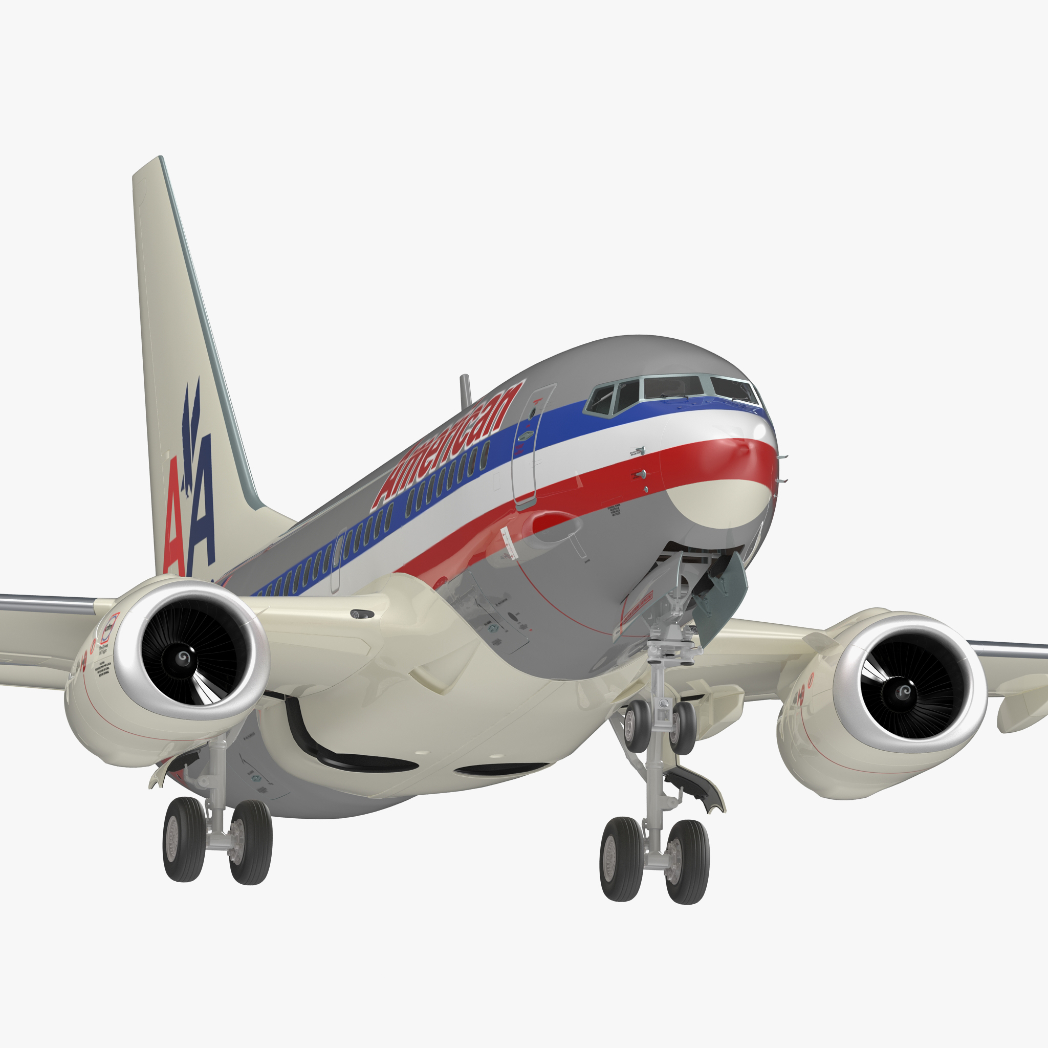 3D model boeing 737-600 american airlines - TurboSquid 1151373