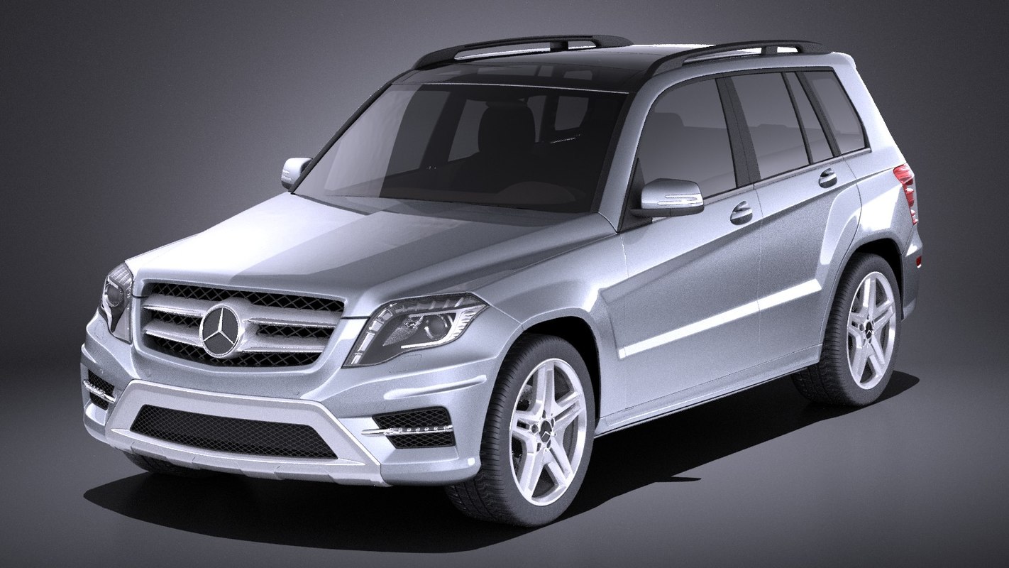 3D model mercedes benz glk - TurboSquid 1151519