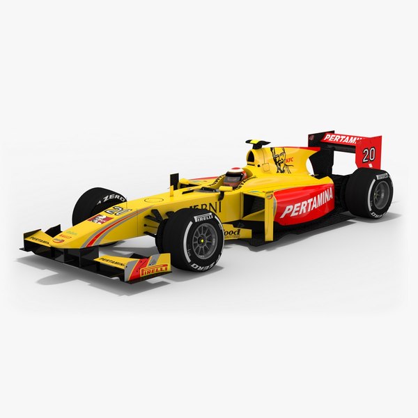 Pertamina Arden Formula 2 Season 20173D模型 - TurboSquid 1151615