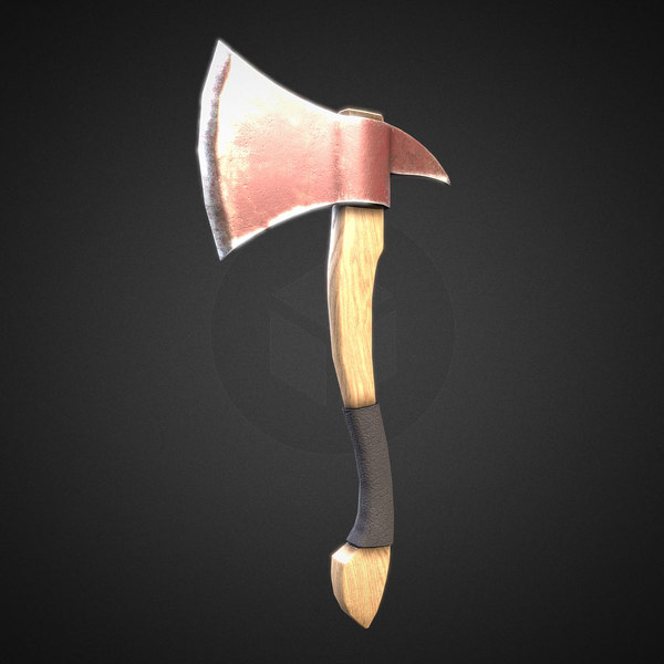3D short axe 2 model - TurboSquid 1151689