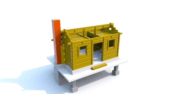 Free 3D Cabin Models | TurboSquid