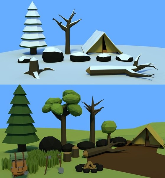 Forest Blender Models for Download | TurboSquid