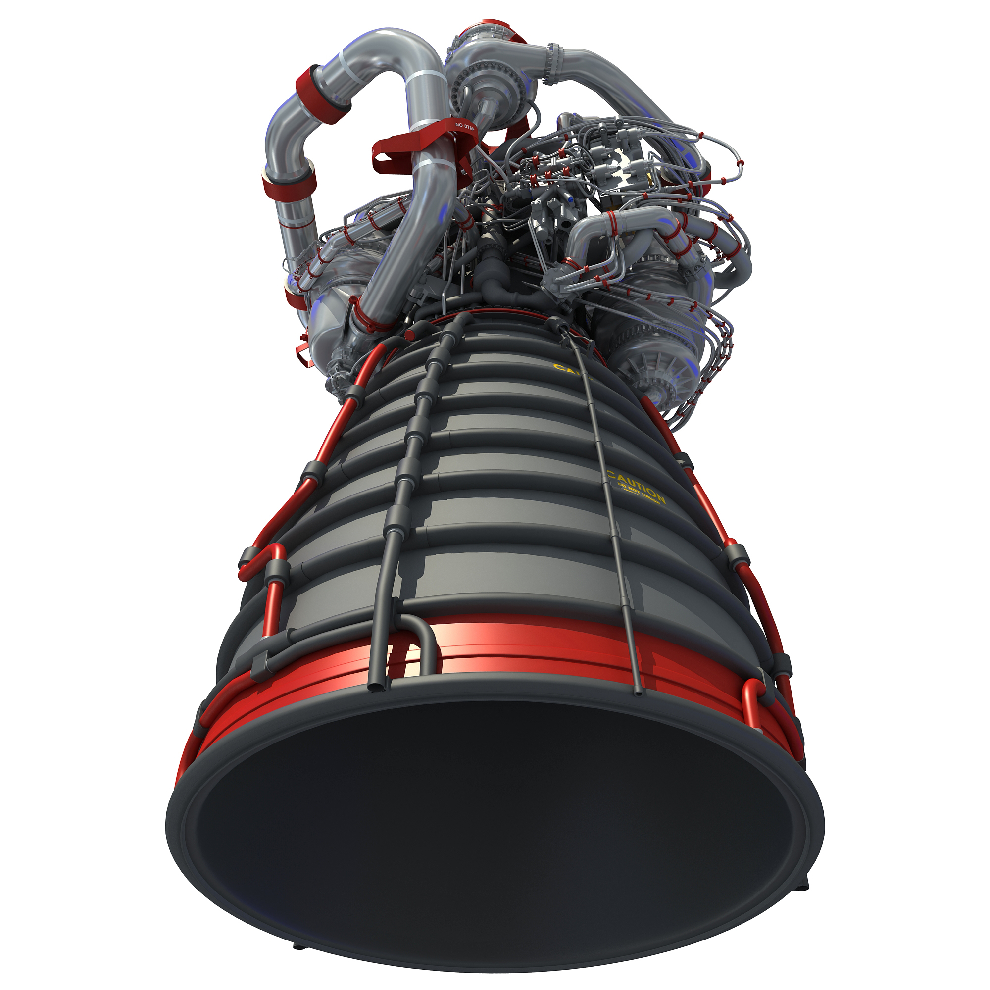 Rs-25 space shuttle engine model - TurboSquid 1152303