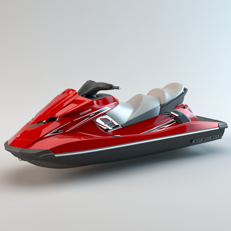 Jetski jet ski 3D model - TurboSquid 1152440