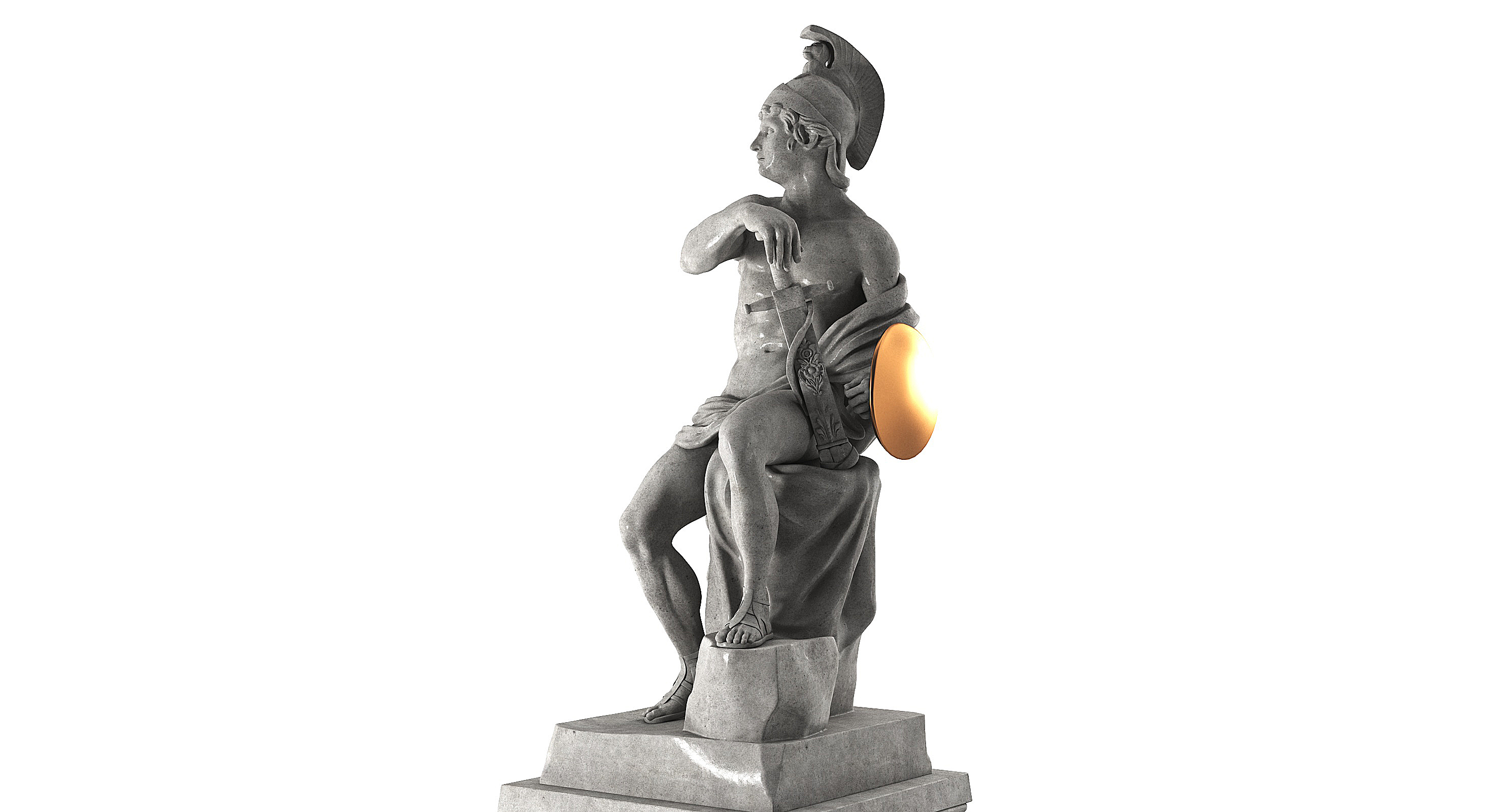 Mars - Bóg rzymski Model 3D - TurboSquid 1152496