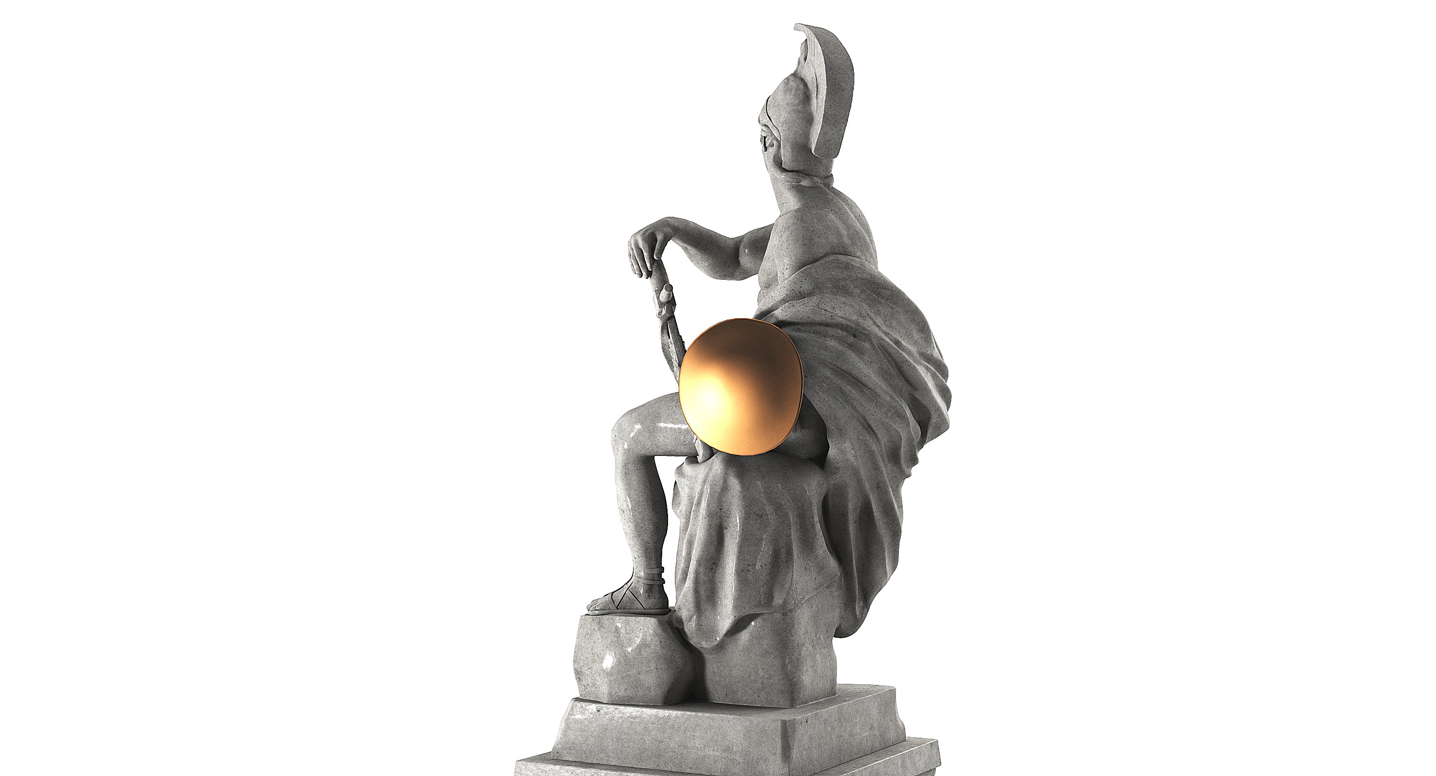 Mars - römischer Gott 3D-Modell - TurboSquid 1152496