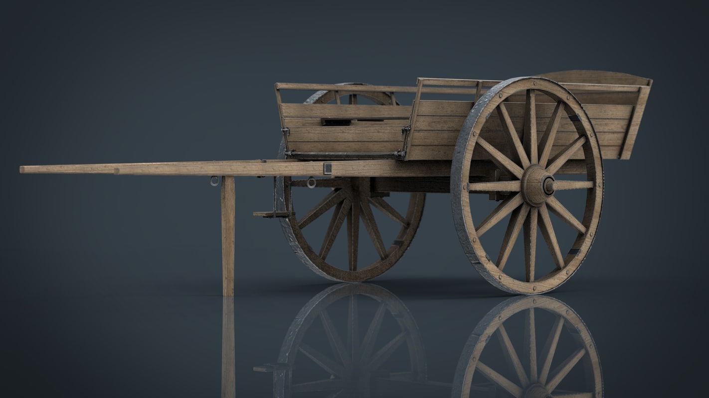 Farm cart 3D - TurboSquid 1152797