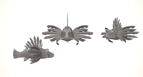 Cartoon fish model - TurboSquid 1152891