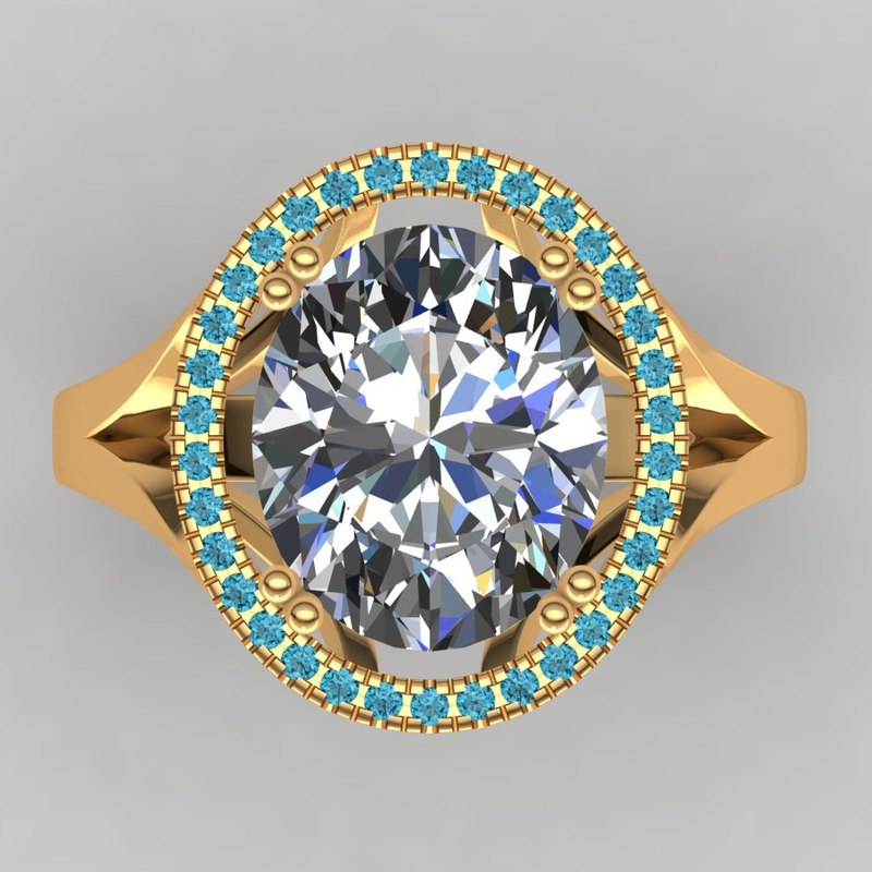 3D designer ring model - TurboSquid 1152974