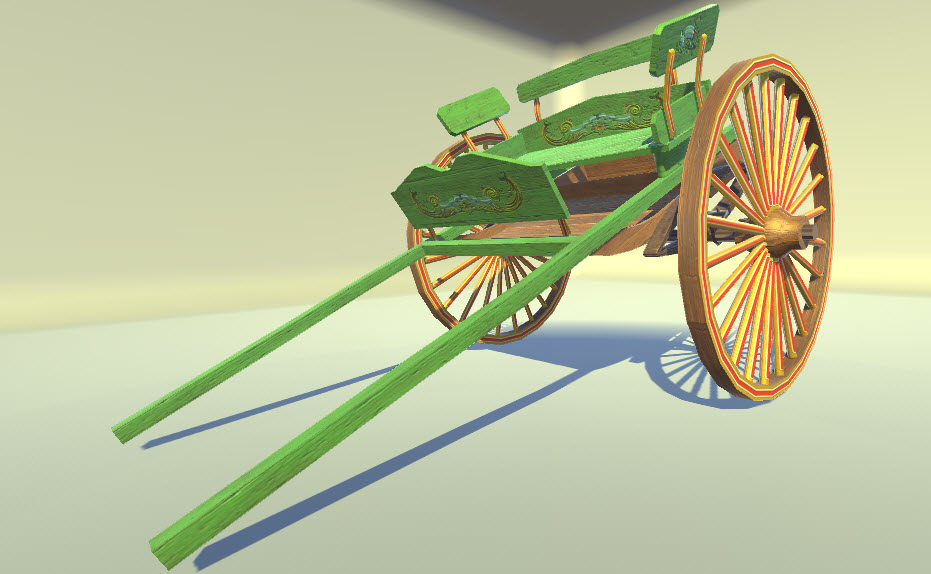 Antique sulky 3D - TurboSquid 1153093