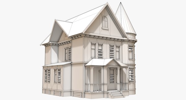 Old house interior 3D - TurboSquid 1153195