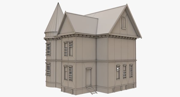 Old house interior 3D - TurboSquid 1153195