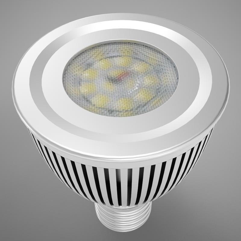 modelo 3d Bombilla LED Par 20 HD - TurboSquid 1153217