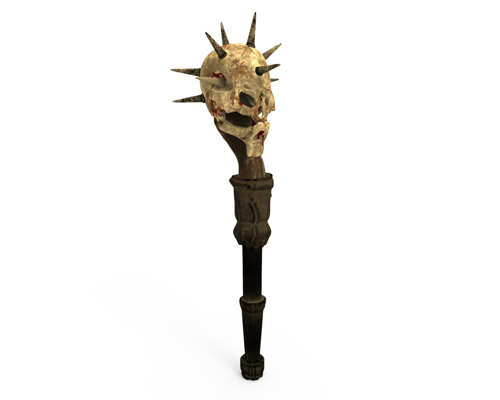 Mace Skull alta qualidade Modelo 3D - TurboSquid 1153396