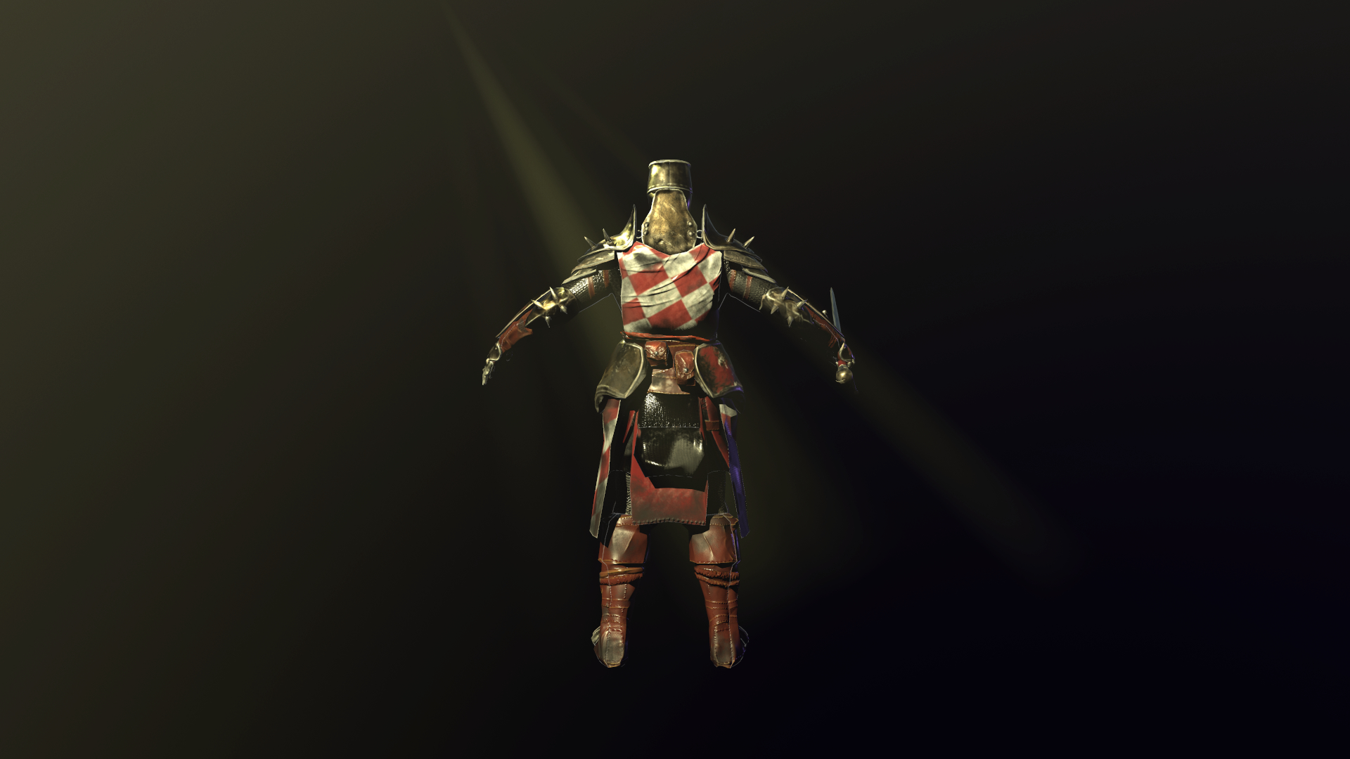 Knight rigged animation 3D model - TurboSquid 1153513