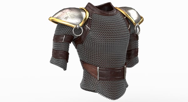 3D chain armour - TurboSquid 1153728