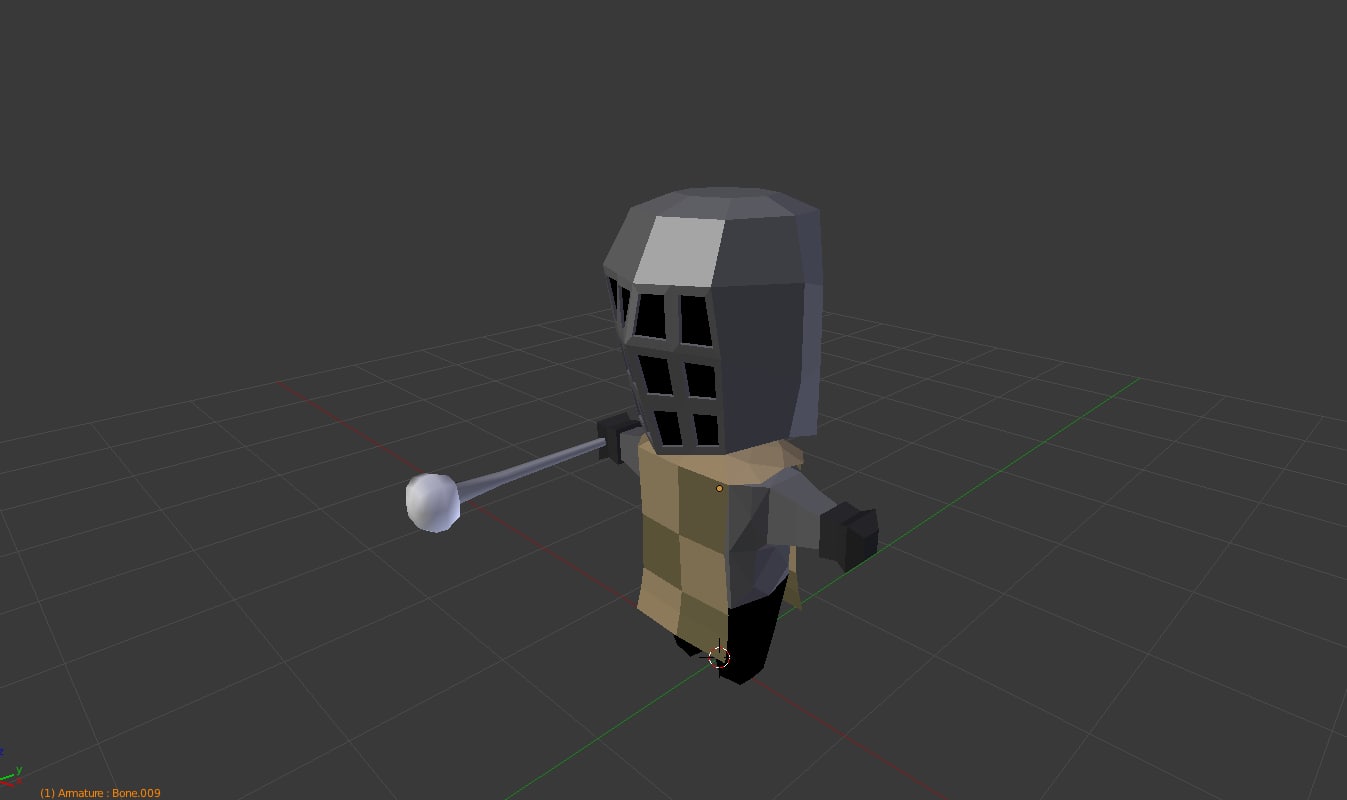 Chibi knight v5 3D model - TurboSquid 1154041