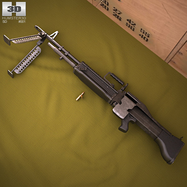 3D saco defense m60 model - TurboSquid 1154057