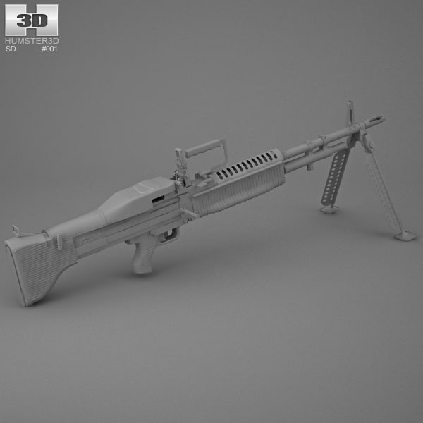 3D saco defense m60 model - TurboSquid 1154057