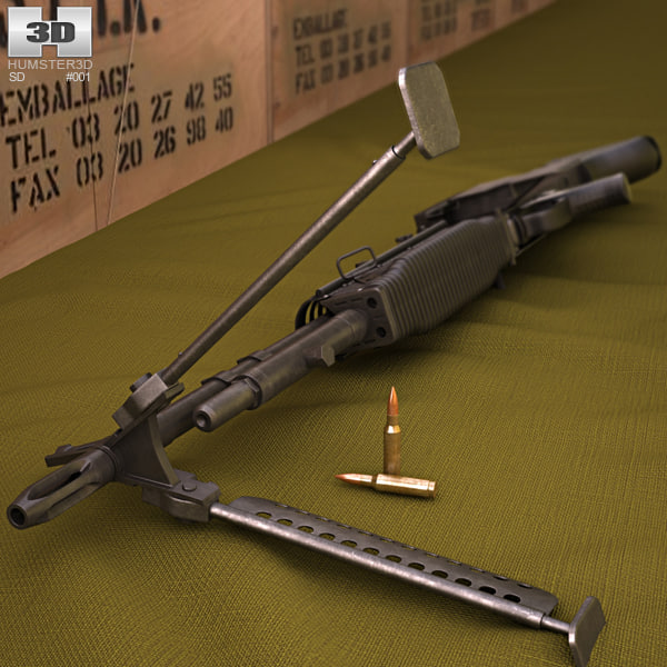 3D saco defense m60 model - TurboSquid 1154057