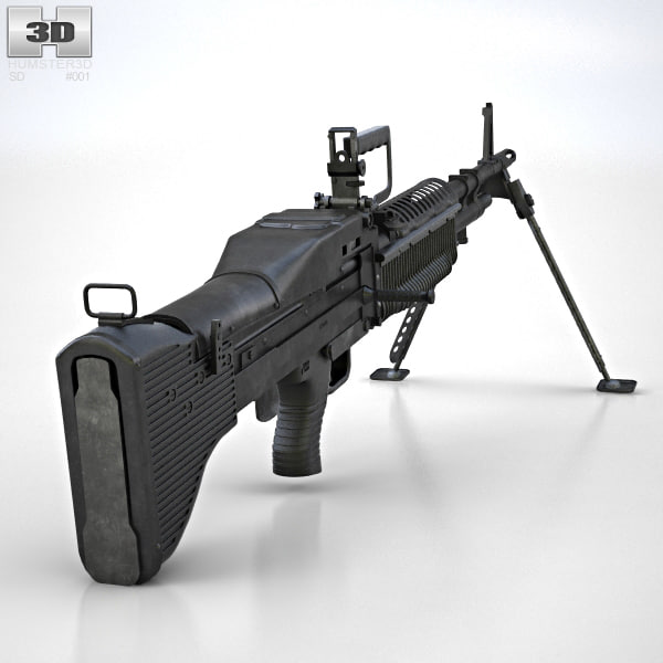3D saco defense m60 model - TurboSquid 1154057