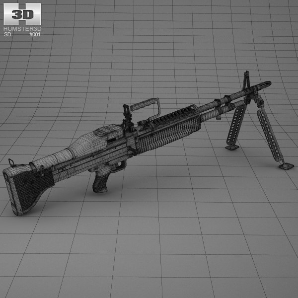 3D saco defense m60 model - TurboSquid 1154057