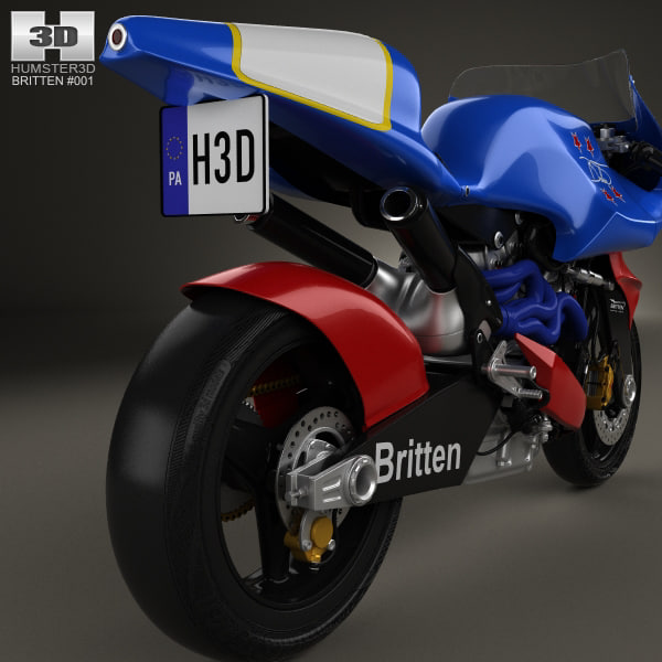Britten v1000 v 3D model - TurboSquid 1154159
