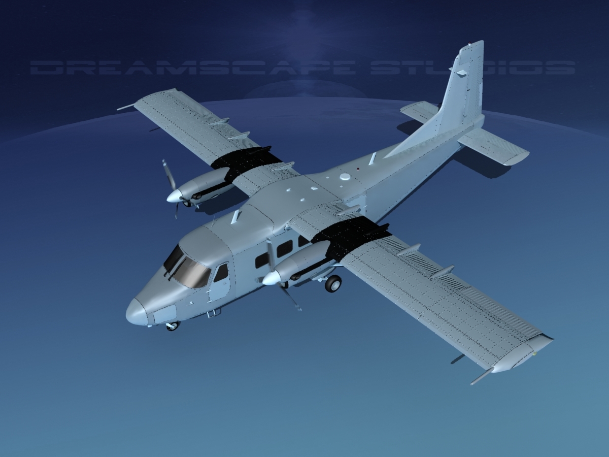Aircraft harbin y-12 ii 3D model - TurboSquid 1154228