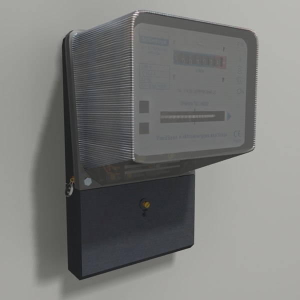 Electrical Meter 3D Models for Download | TurboSquid