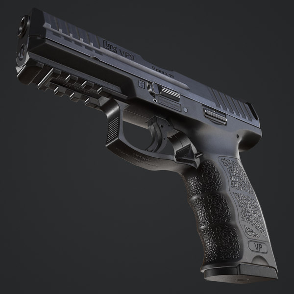 Heckler koch vp9 sfp9 3D model - TurboSquid 1154429