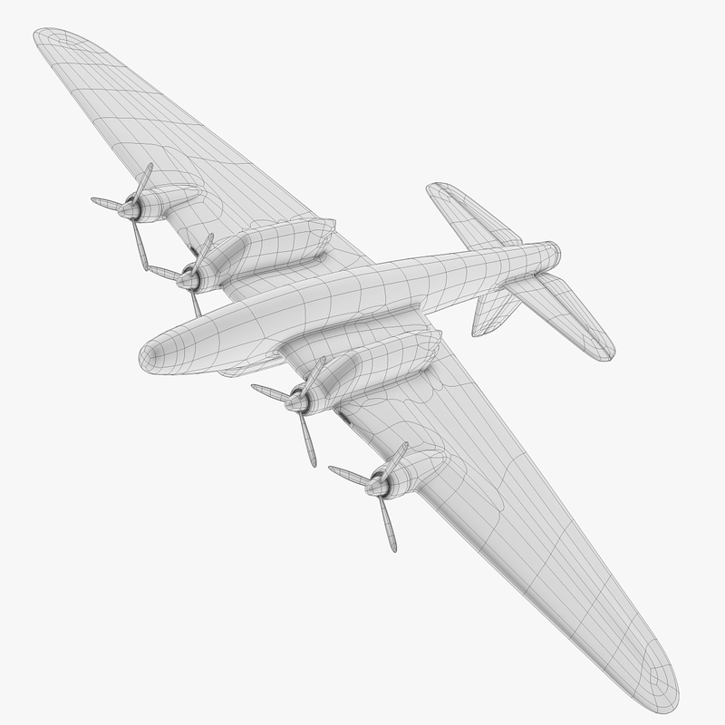 Petljakow Pe-8 Model 3D - TurboSquid 1154503