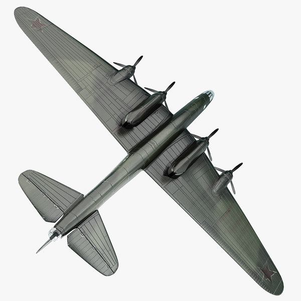 Petljakow Pe-8 Model 3D - TurboSquid 1154503