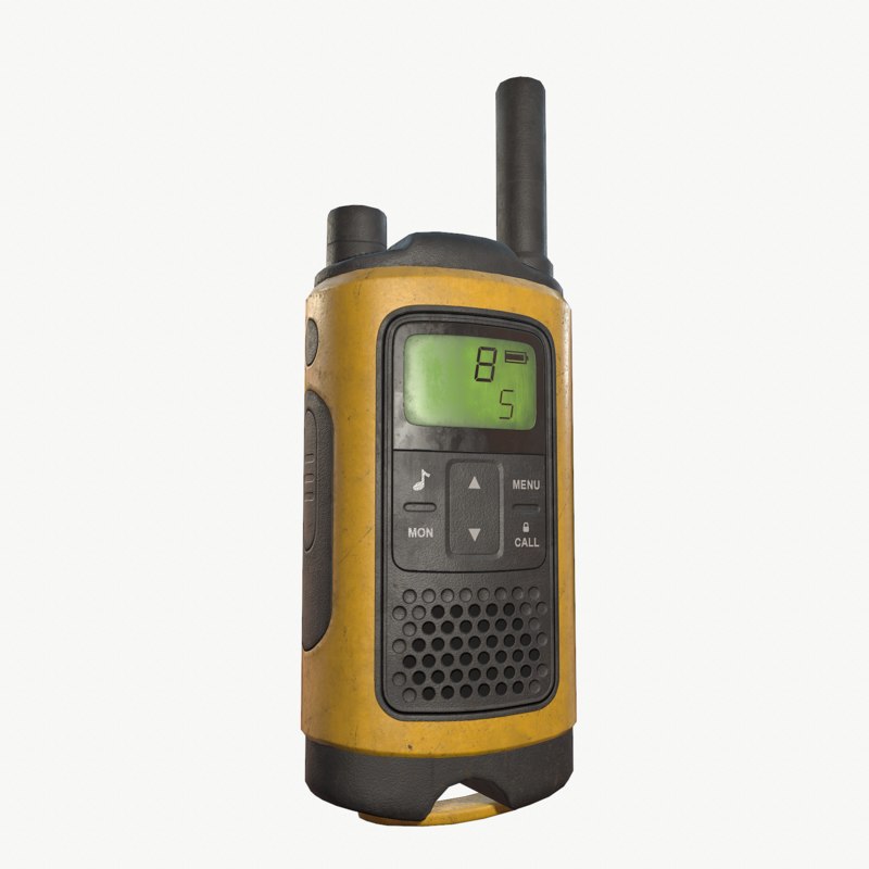 Walkie-Talkie 3D Models for Download | TurboSquid