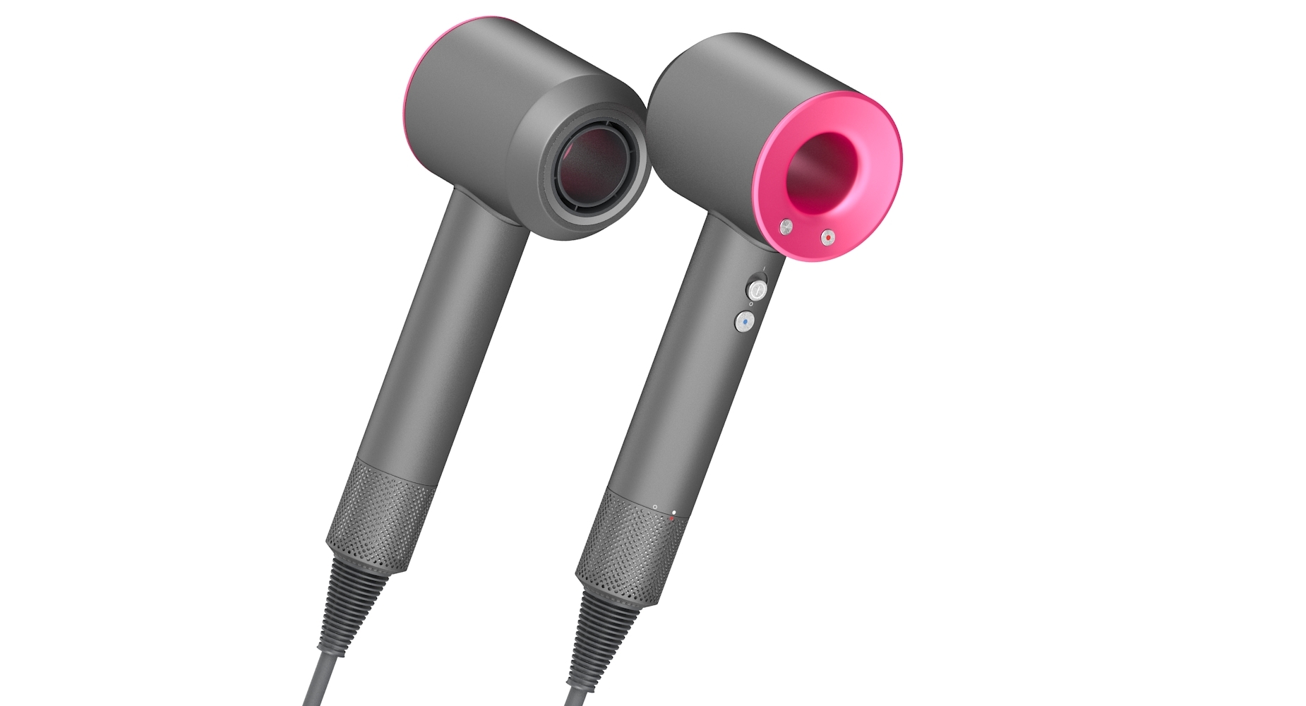 3D dyson hair dryer model - TurboSquid 1154605