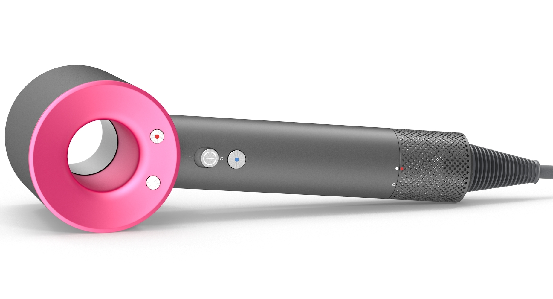 3D dyson hair dryer model - TurboSquid 1154605
