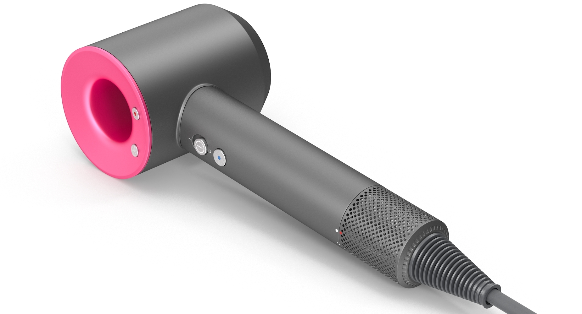 3D dyson hair dryer model - TurboSquid 1154605