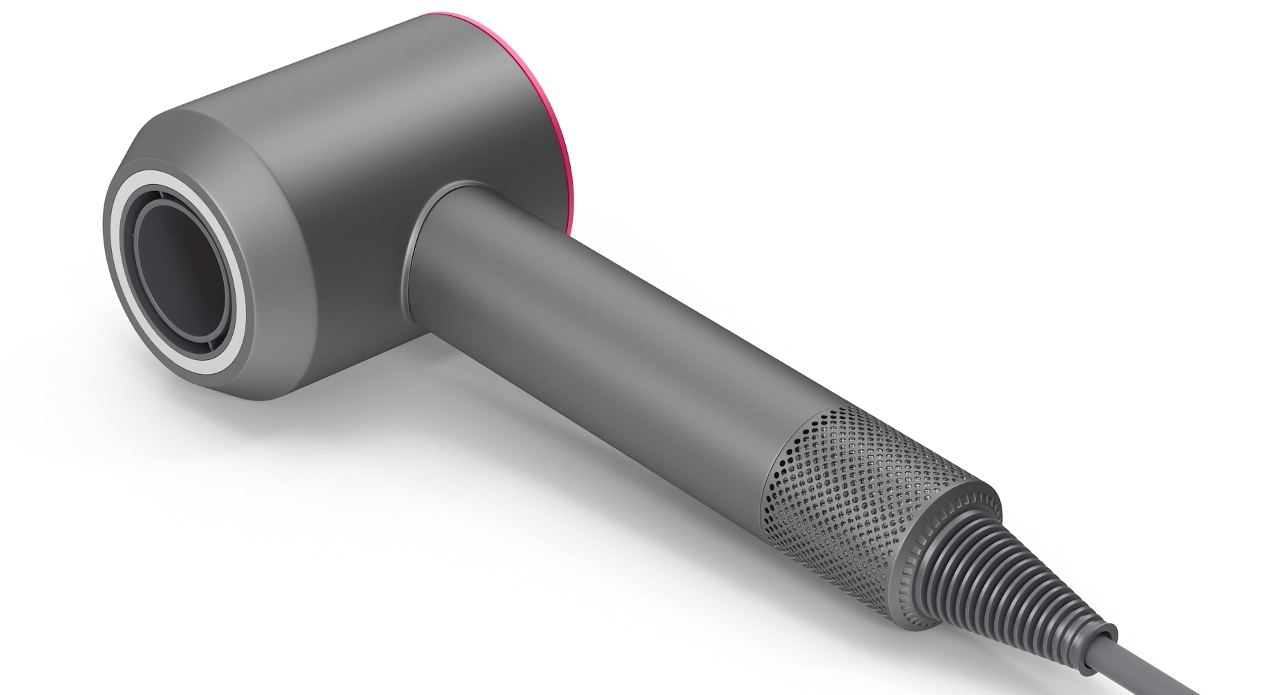 3D dyson hair dryer model - TurboSquid 1154605