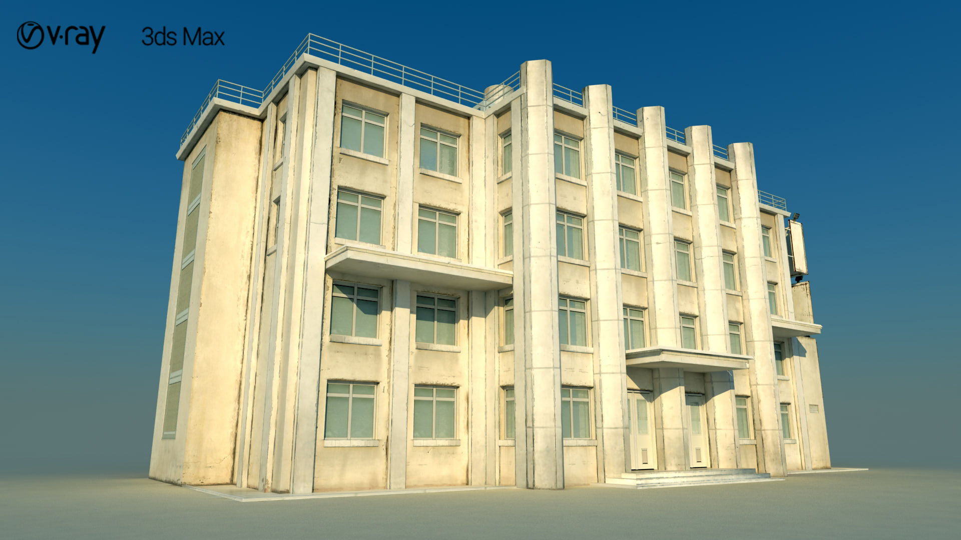 Building 2 3D model - TurboSquid 1154790