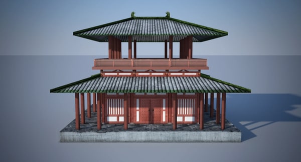3D chinese palace model - TurboSquid 1154808