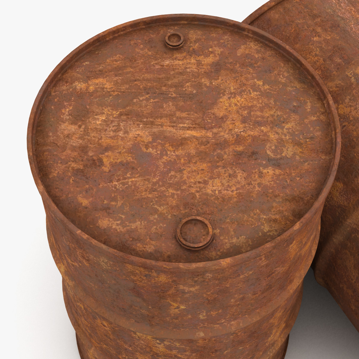 3D rust barrels - TurboSquid 1154954