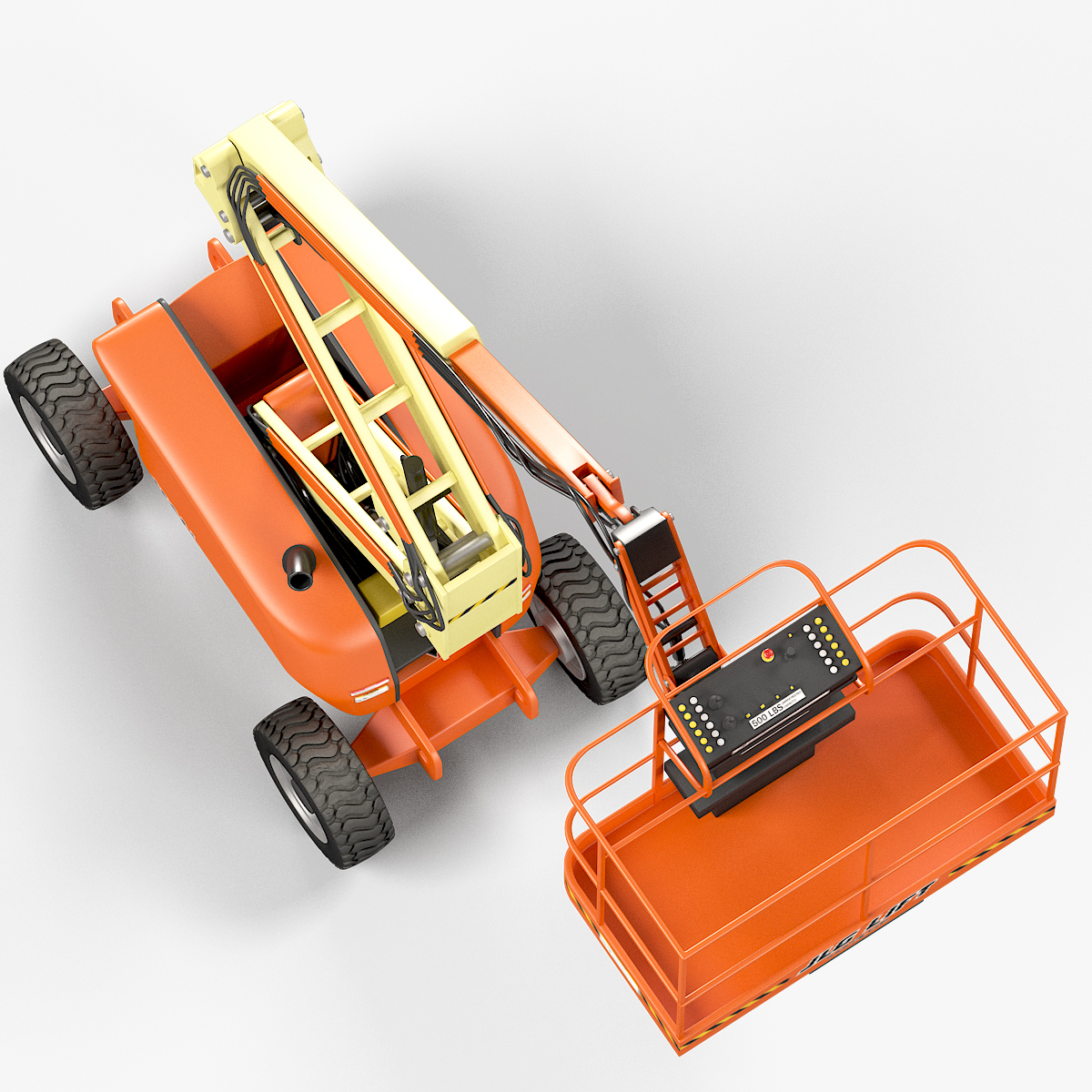 Articulating boom lift 450aj 3D - TurboSquid 1155094