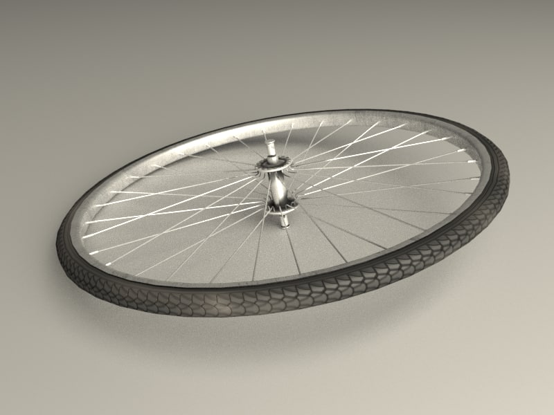 Bike wheel 3D model - TurboSquid 1155132