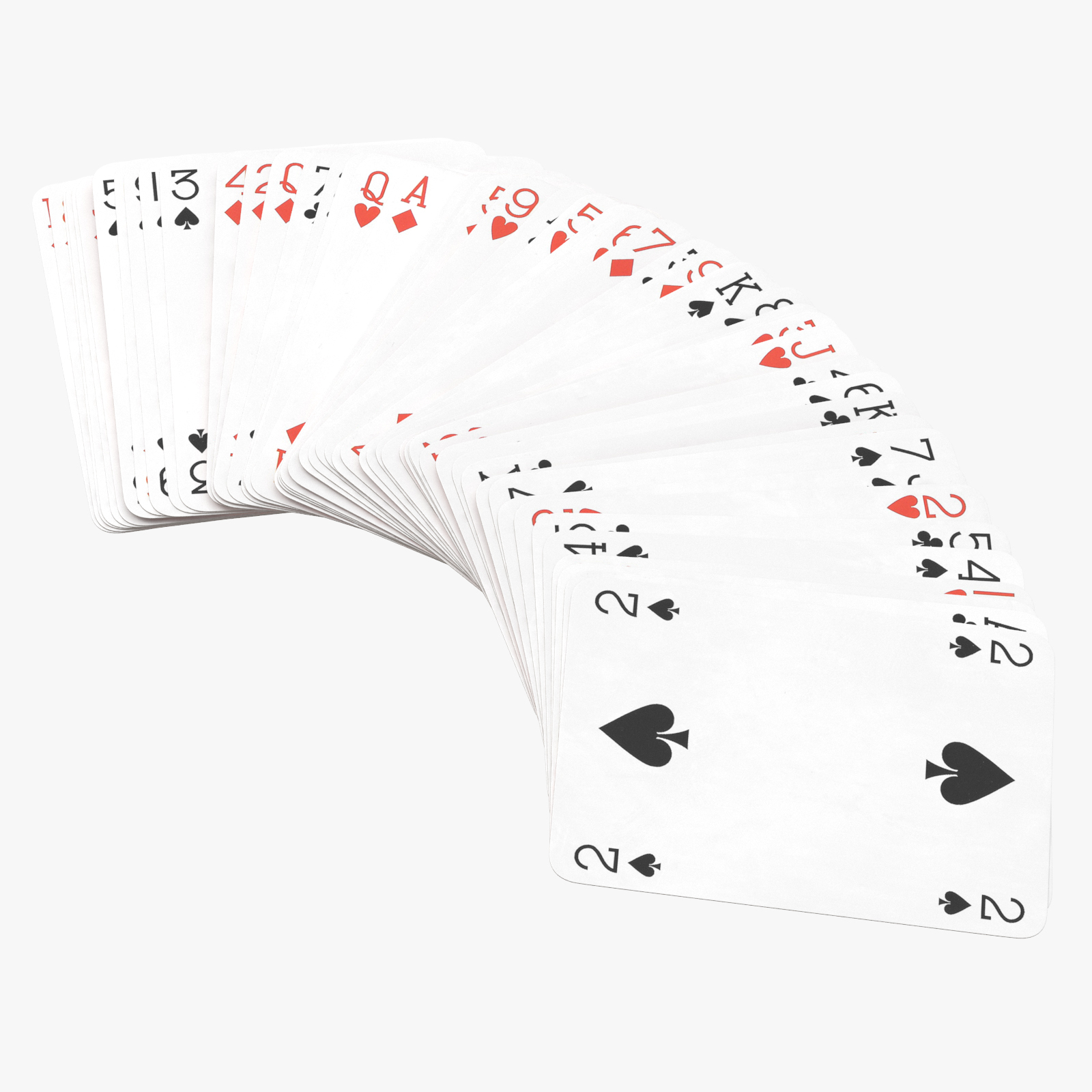 Playing cards blue deck 3D model - TurboSquid 1155183