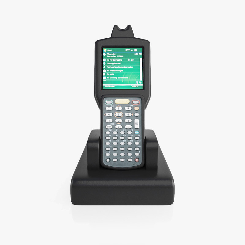 3D model barcode scanner - TurboSquid 1155300