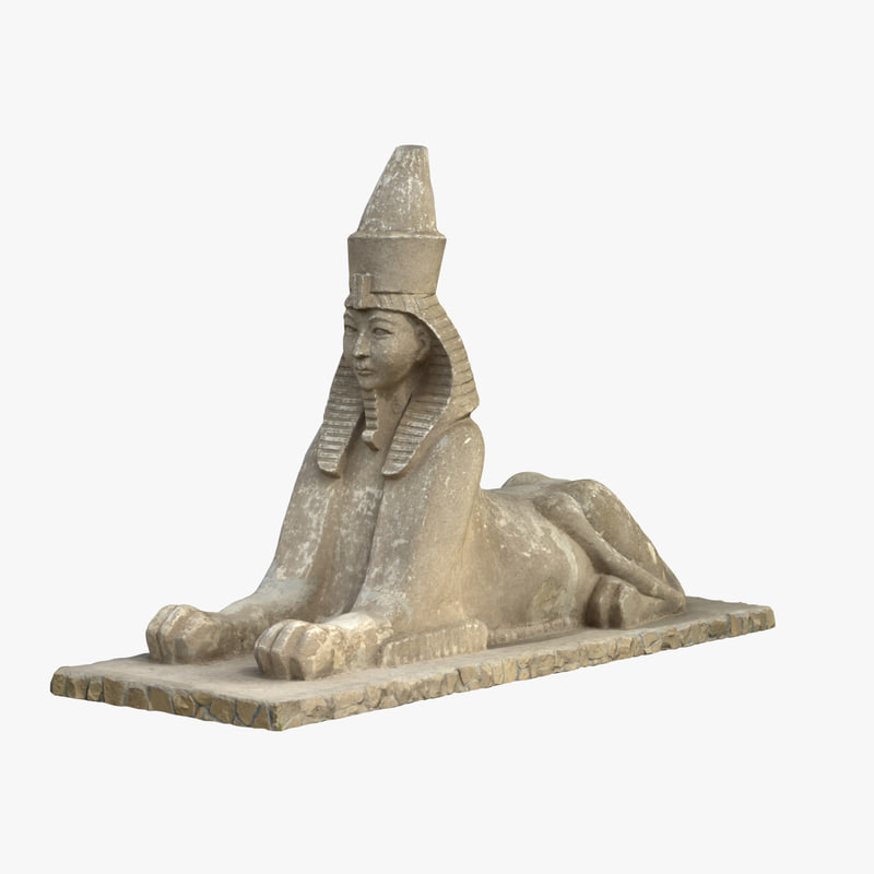 3D model sphinx sculpture - TurboSquid 1155410