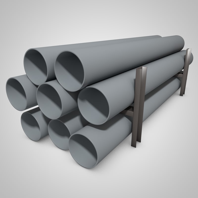 Pipe rack 3D model - TurboSquid 1155613