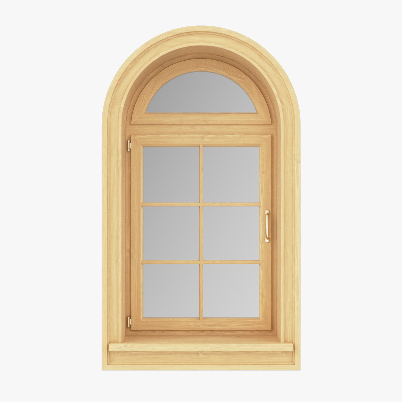 3D set windows solid wood - TurboSquid 1155714
