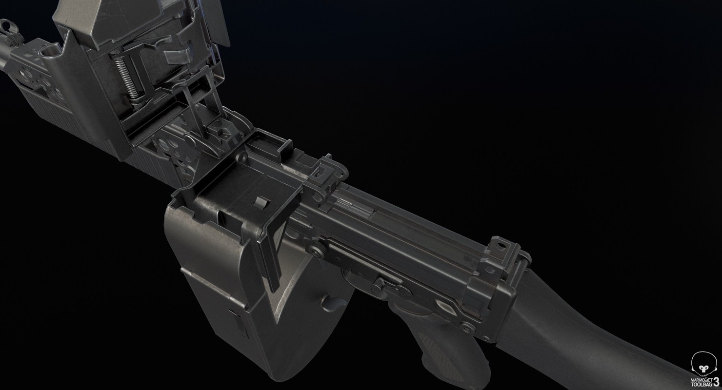 Stoner 63a Commando 3D-Modell - TurboSquid 1155994