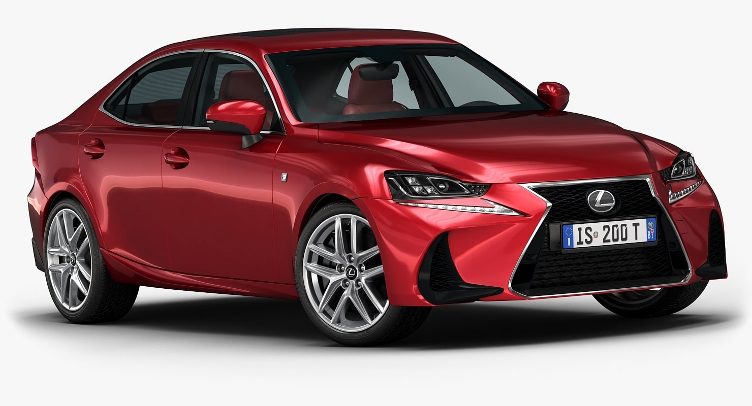 3D 2017 lexus model - TurboSquid 1156093