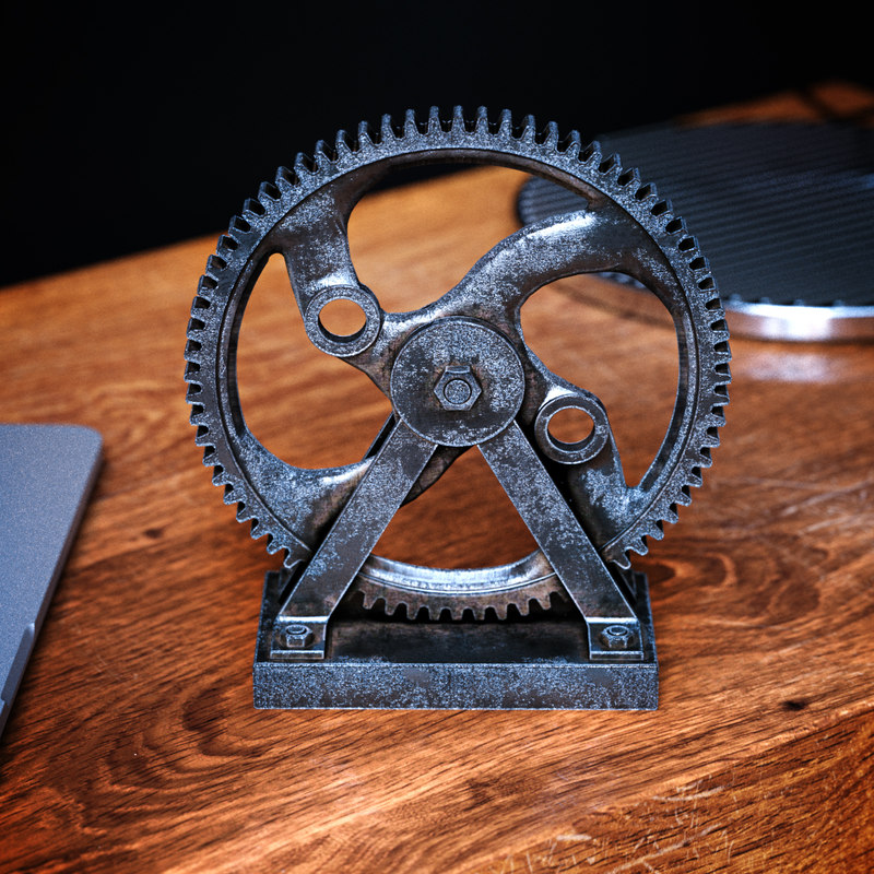 Photorealistic mechanical gear 3D model - TurboSquid 1156328